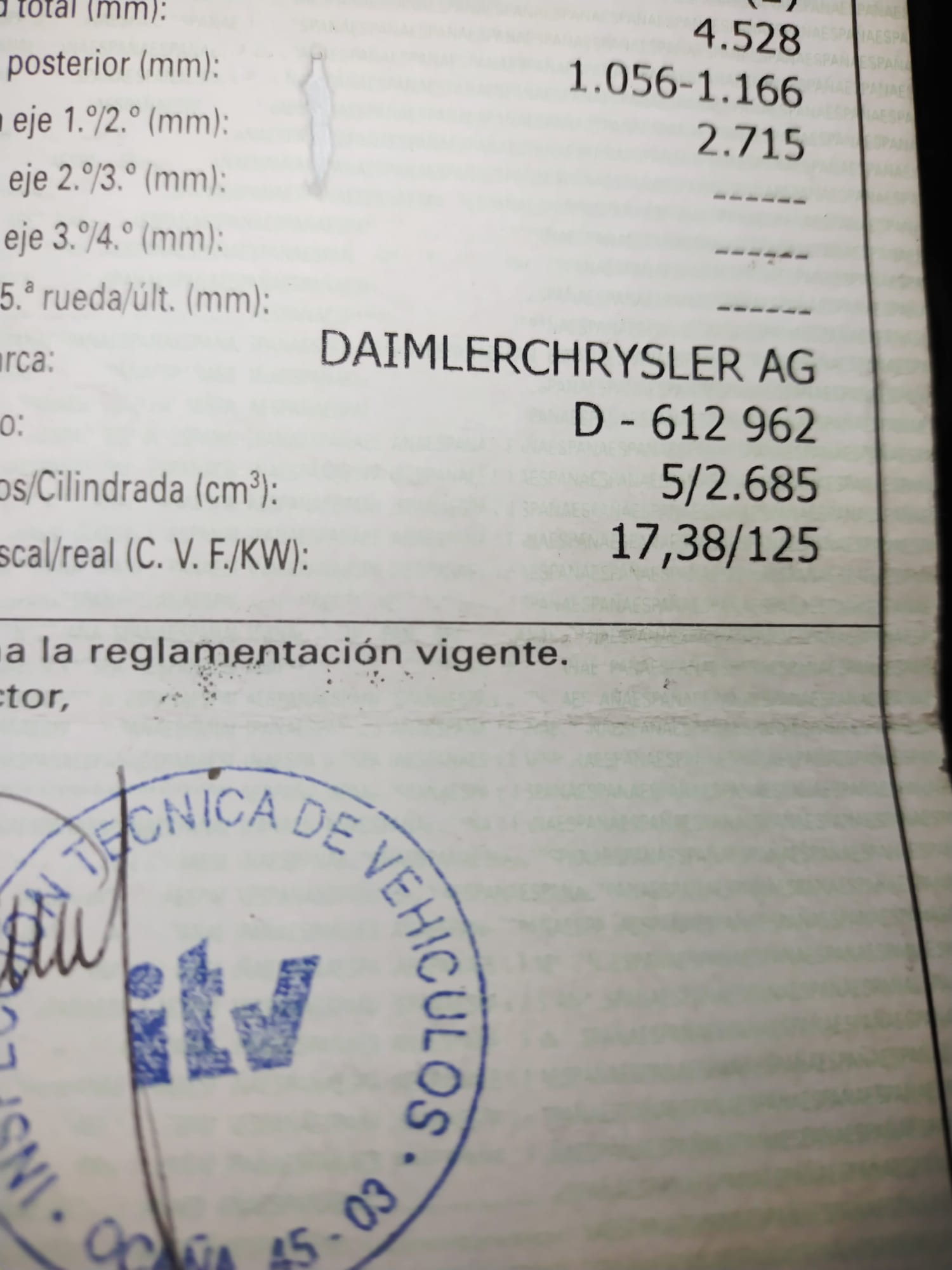 MOTOR MERCEDES-BENZ 270 CDI TIPO 612.962 - MOTORES GRX